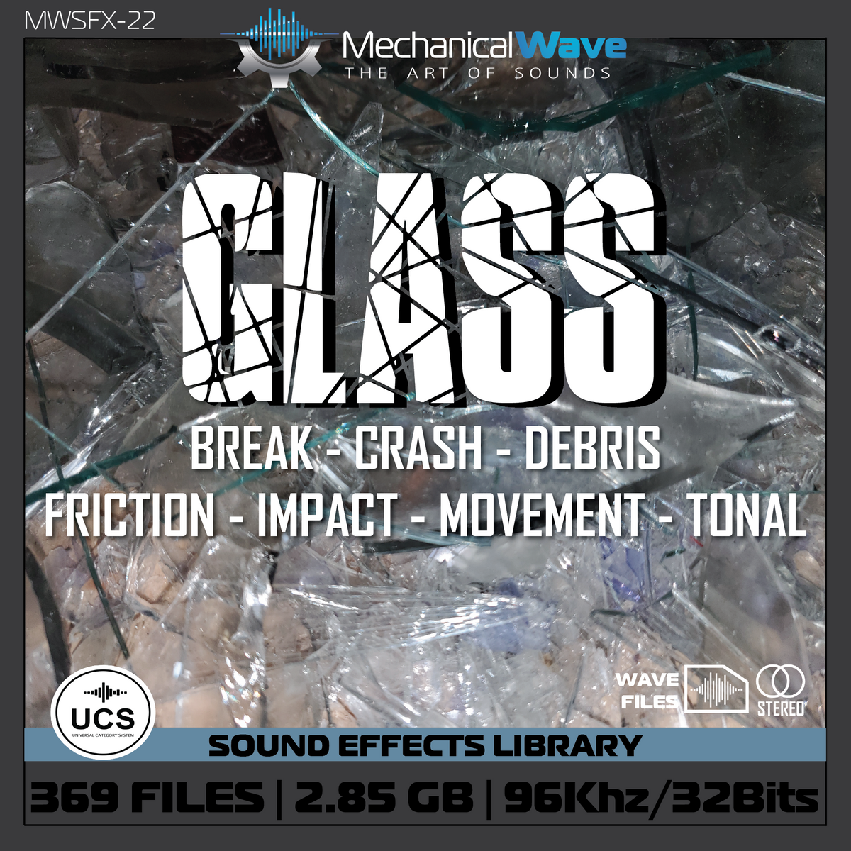 Glass - Sound Effects Library by Mechanical Wave SFX